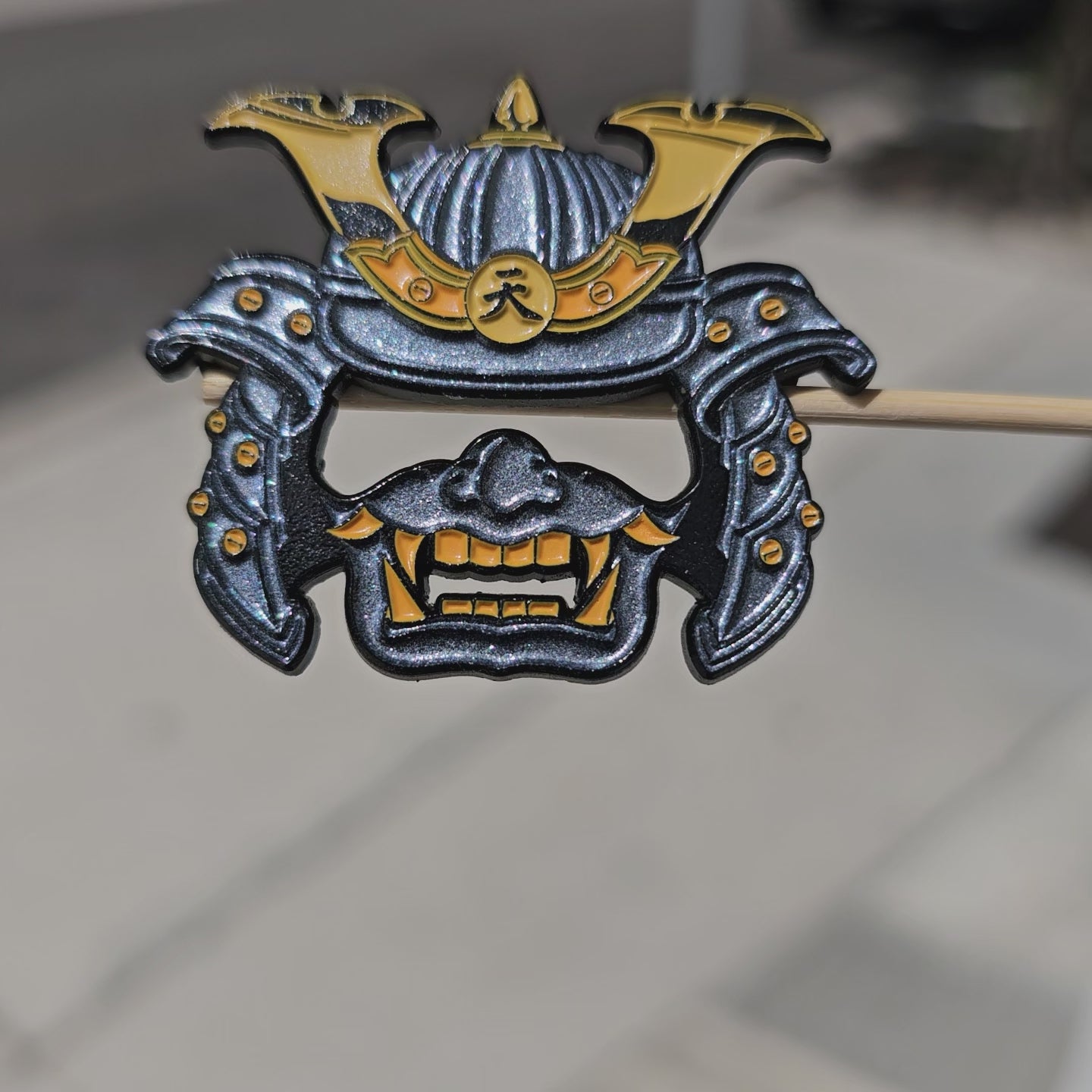 Samurai (kabuto) color aluminum – Nastypinz